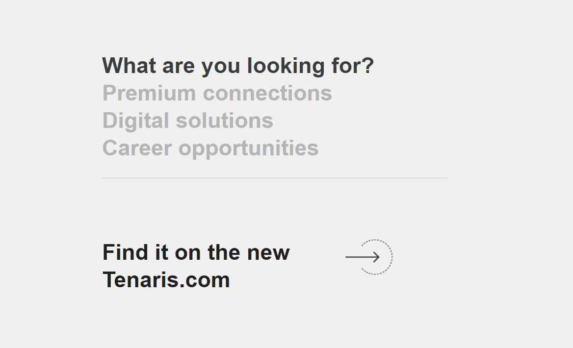 Tenaris redesigns website to enhance user experience