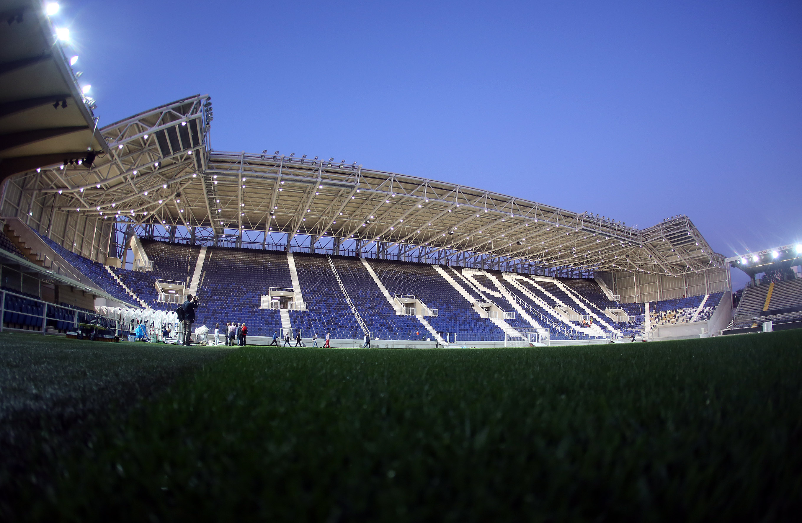 In Italy, Tenaris supplies structural tubes for local football stadium